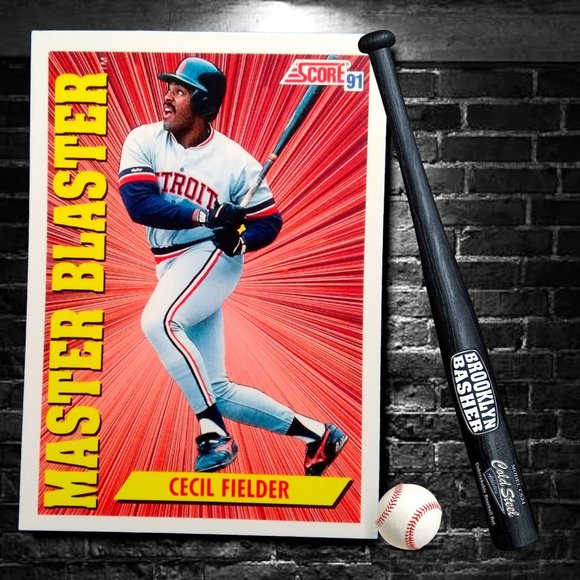 Other | Baseball Card Cecil Fielder 693 Score91 Master Blaster | Poshmark